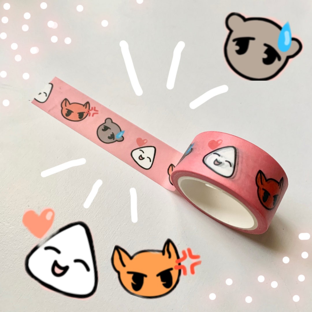 Fruit Trio Anime Basket Washi Tape - Etsy