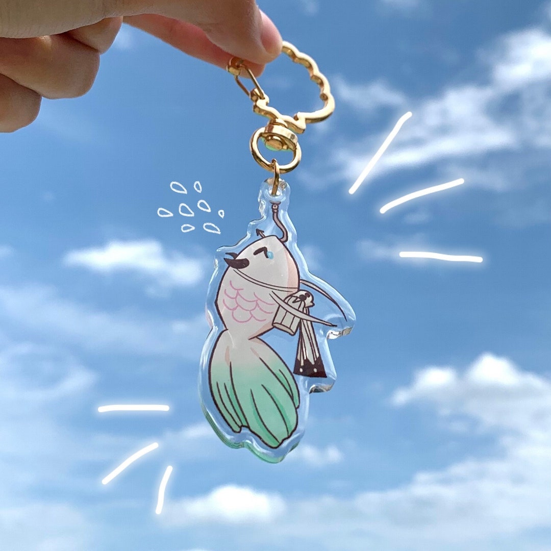 Yashiro Fish Acrylic Keychain - Etsy