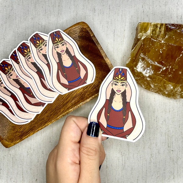 Celestial stay on Your Path Vinyl Holographic Sticker - Etsy