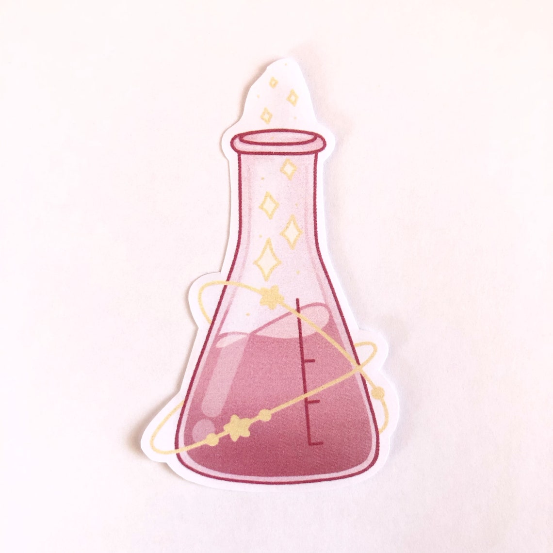 Pink Science Sticker Set | Cute, Nerdy & Aesthetic Stickers for Science ...