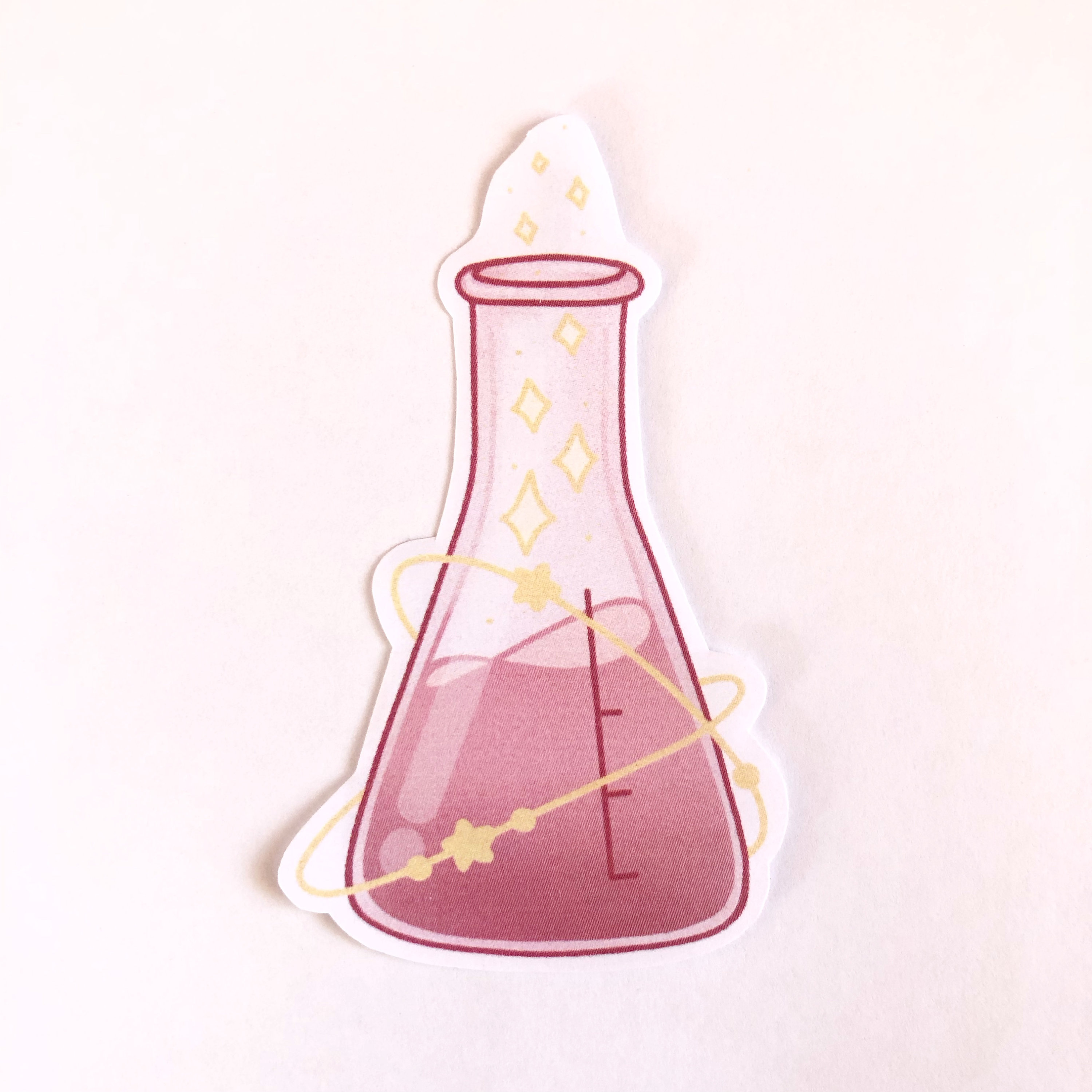 Pink Science Sticker Set | Cute, Nerdy & Aesthetic Stickers for Science ...