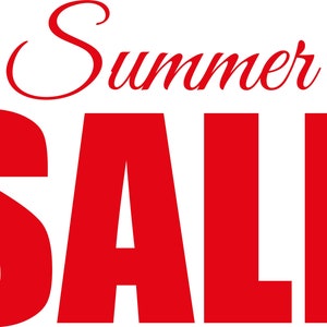 SALE Sign Window Vinyl Signage Shop Business Clearance Discount Custom ...