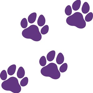 Vinyl Puppy Pet Pawprint Decal Wall Stickers Kids Shop Vets Petshop ...