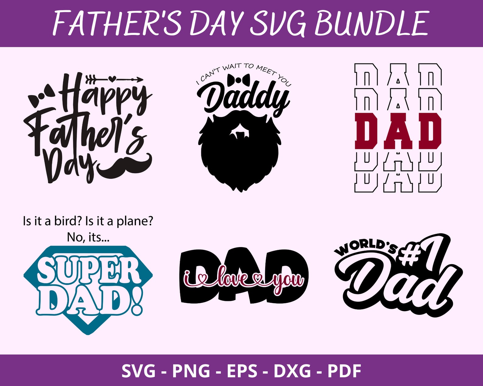 Fathers Day Svg Family Svg Father and Son Svg Happy Fathers - Etsy