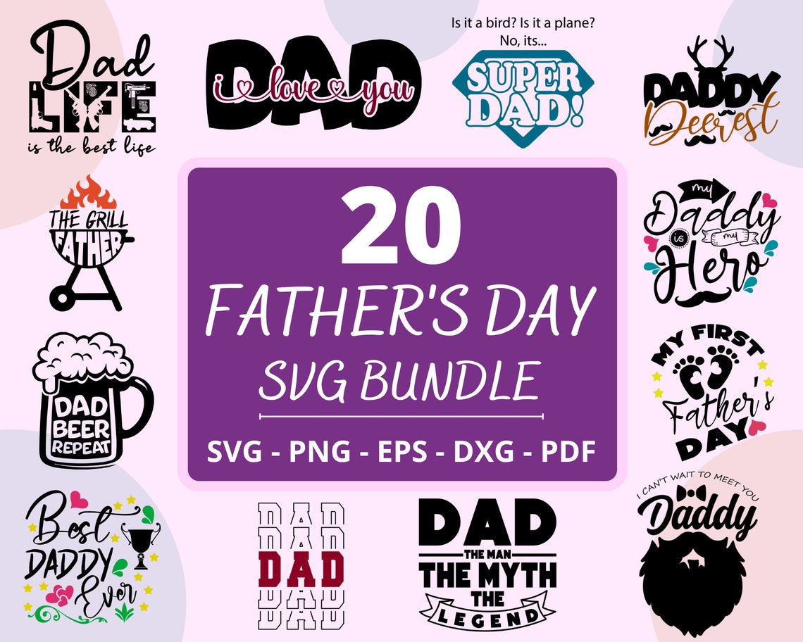 Fathers Day Svg Family Svg Father and Son Svg Happy Fathers - Etsy