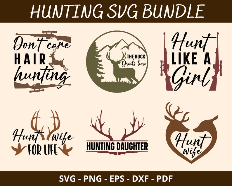 JAGD SVG Bundle Jäger SVG geschnitten Dateien Hirsch Jäger - Etsy.de