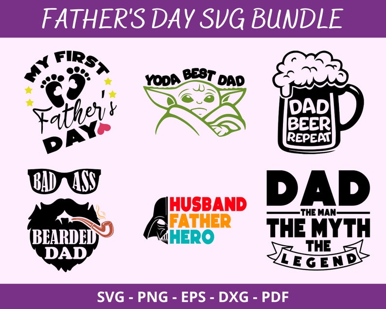 Fathers Day Svg Family Svg Father and Son Svg Happy Fathers - Etsy