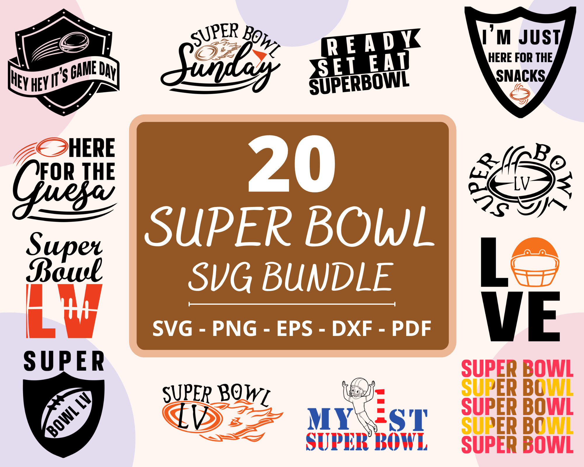Super Bowl 48 Clip Art