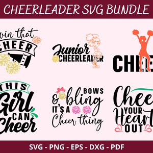 Cheerleading Svg Cheer Mom Svg Cheer Template School Girls Best Friends ...