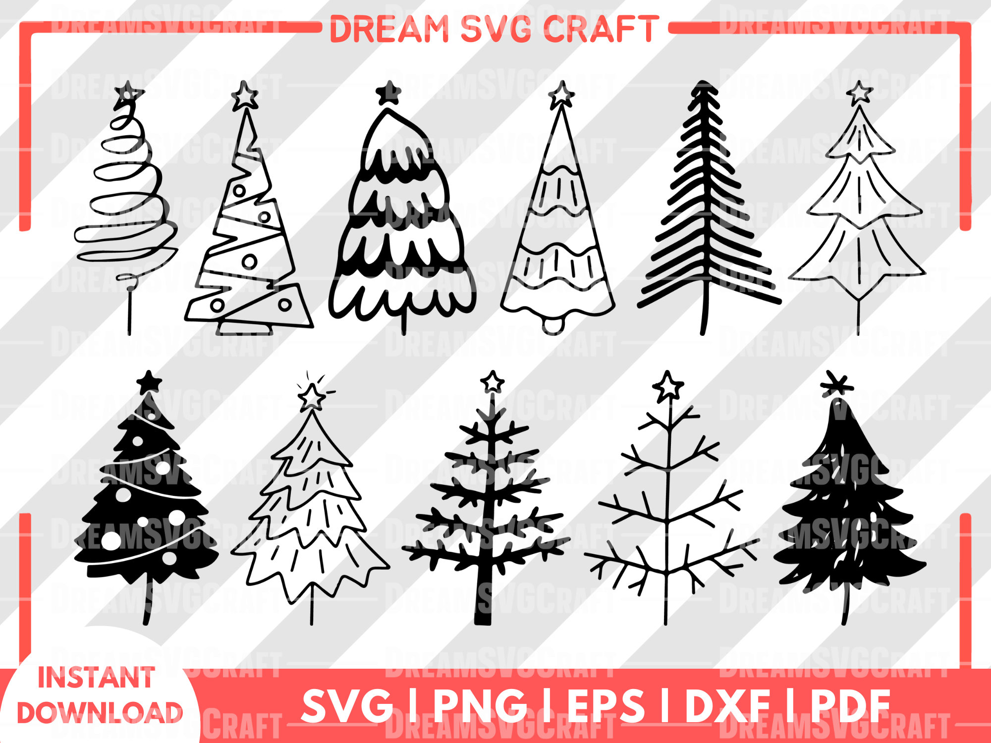 Christmas Tree Svg Christmas Svg Christmas Tree Svg - Etsy
