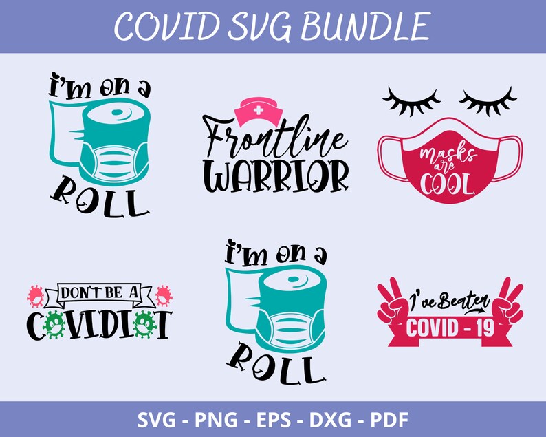 Virus SVG Social Distancing Svg Covid Svg Cricut Silhouette - Etsy