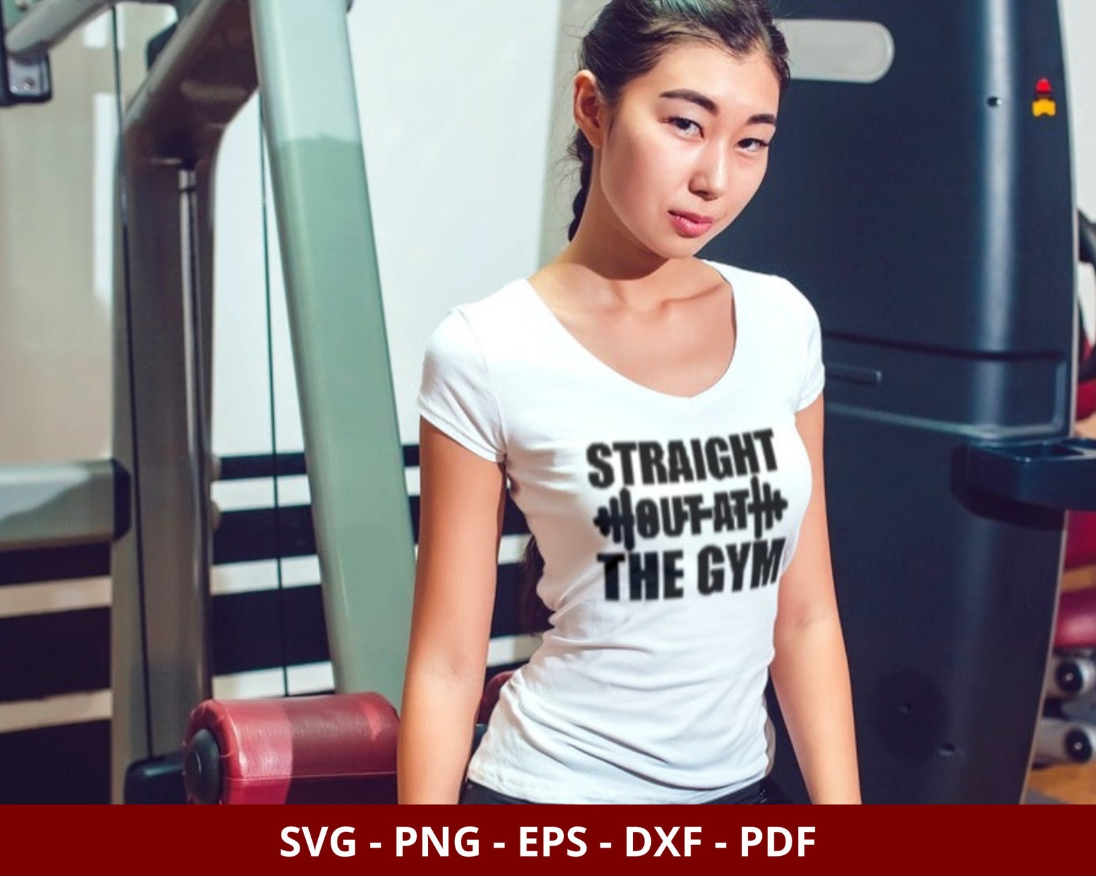 Gym Cut File Workout Svg Fitness Svg Dumbbell Svg Cutting - Etsy