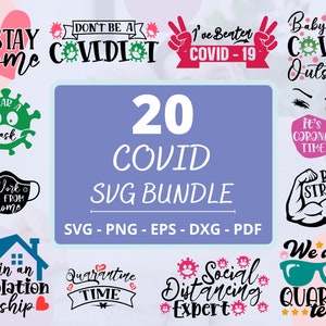 Virus SVG, Social Distancing Svg Covid Svg Cricut Silhouette Heather ...