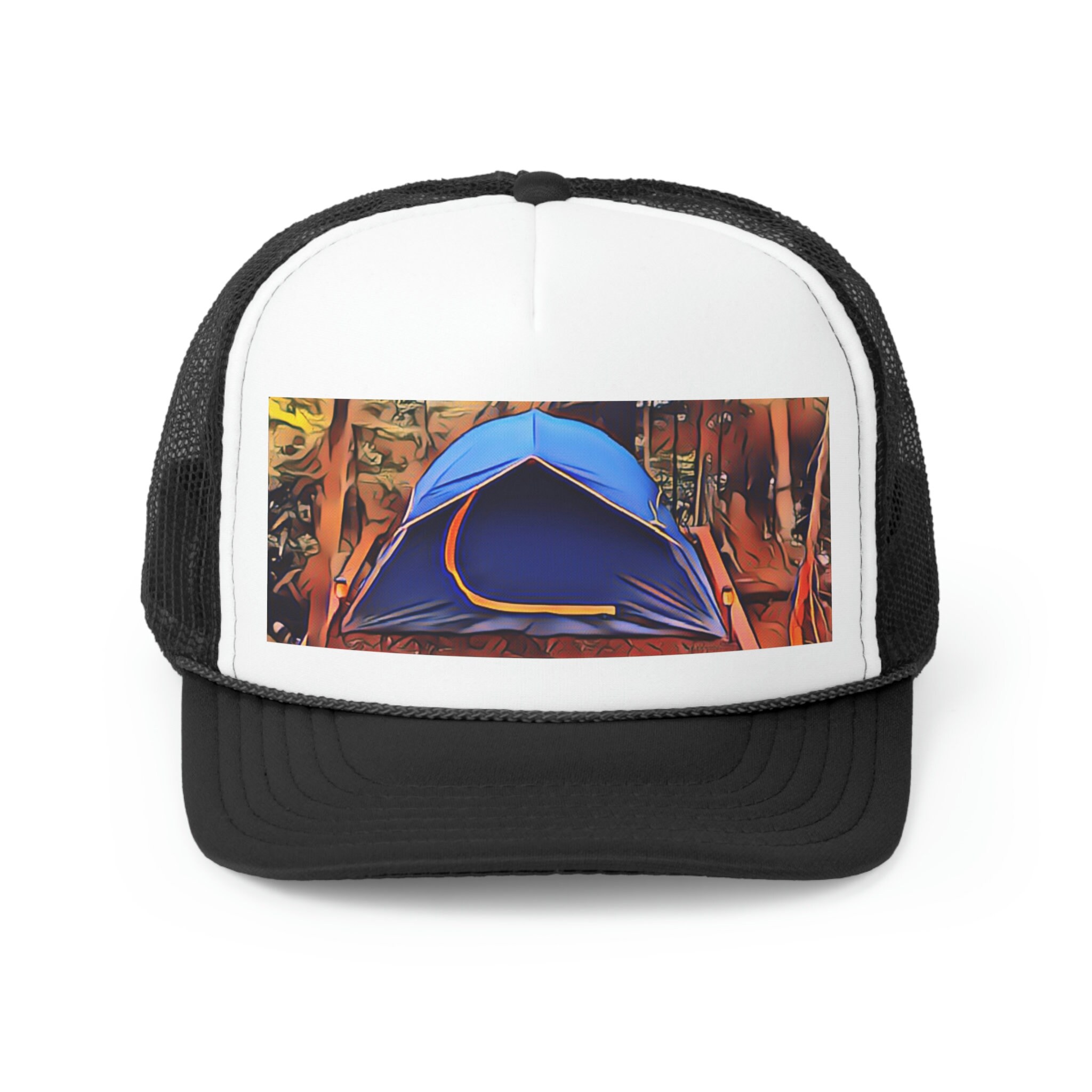Camping Trucker Hat, Trucker Hats, Nature Hats, Nature Merch, Camping ...