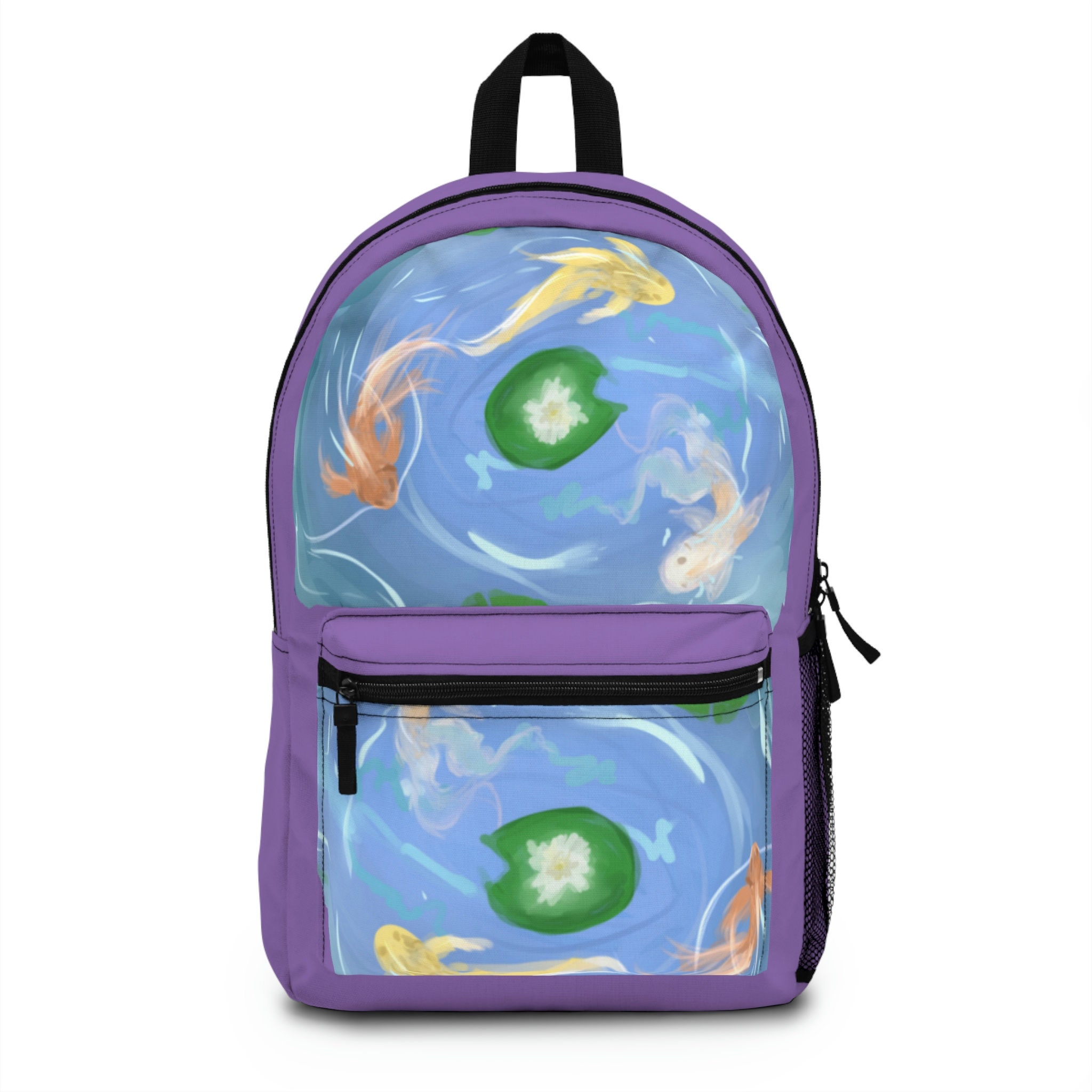 Koi Backpack, Backpack, Unique Backpacks, Koi Fish Backpack, School ...