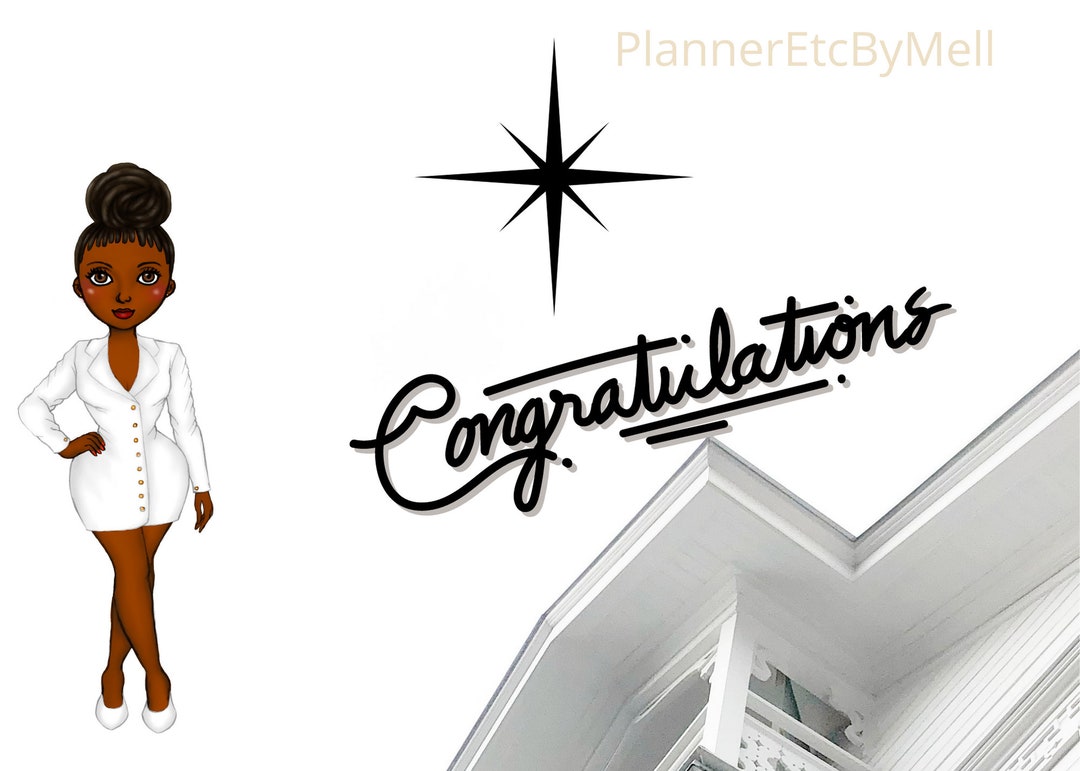 Congratulations Card for Women - Etsy