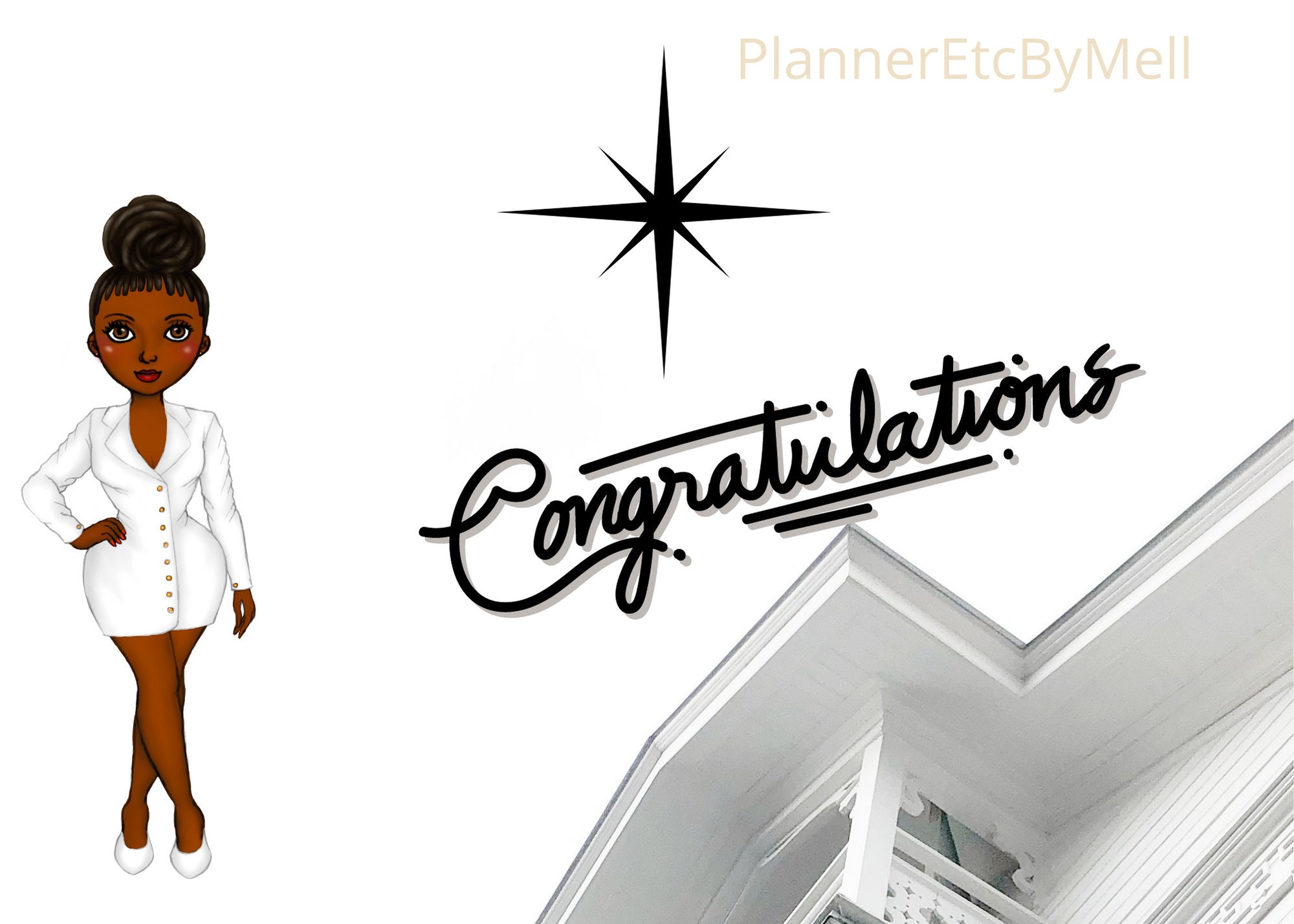 Congratulations Card for Women - Etsy