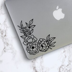 Flower Decal, Flower Sticker, Floral Decal, Bouquet Decal, Cute Flower ...