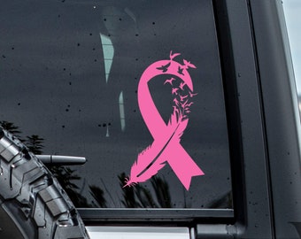 F Cancer Decal Sticker Vinyl Car Decal Sticker - Etsy