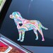 Labrador Decal, Yellow Lab Decal, Chocolate Lab Decal, Dog Decal, Dog ...