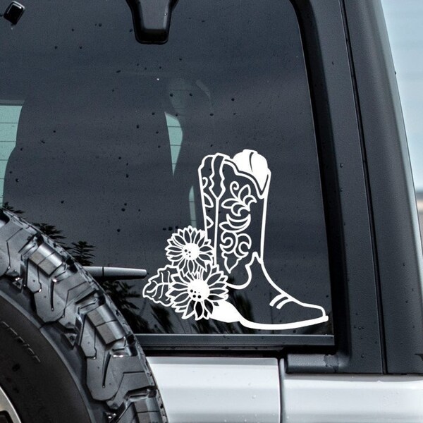 Cowgirl Decal - Etsy