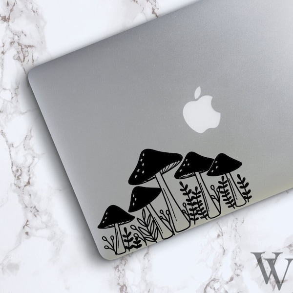 Mushroom Forest Car Decal - Etsy