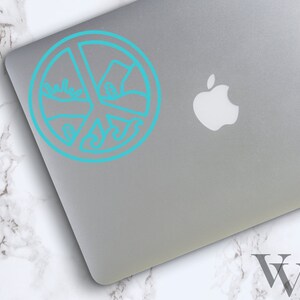 Nature Peace Sign Decal, Peace Sign Decal, Travel Decal, Camping Decal ...