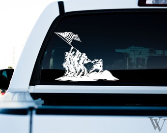 Usmc Window Decal - Etsy