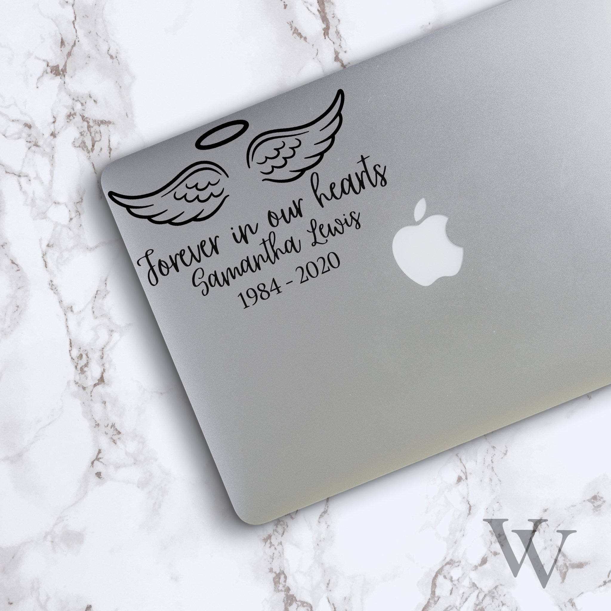 Memorial Decal in Loving Memory Decal Custom Memorial Decal - Etsy