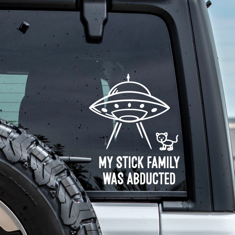 Stick Family Decal - Etsy