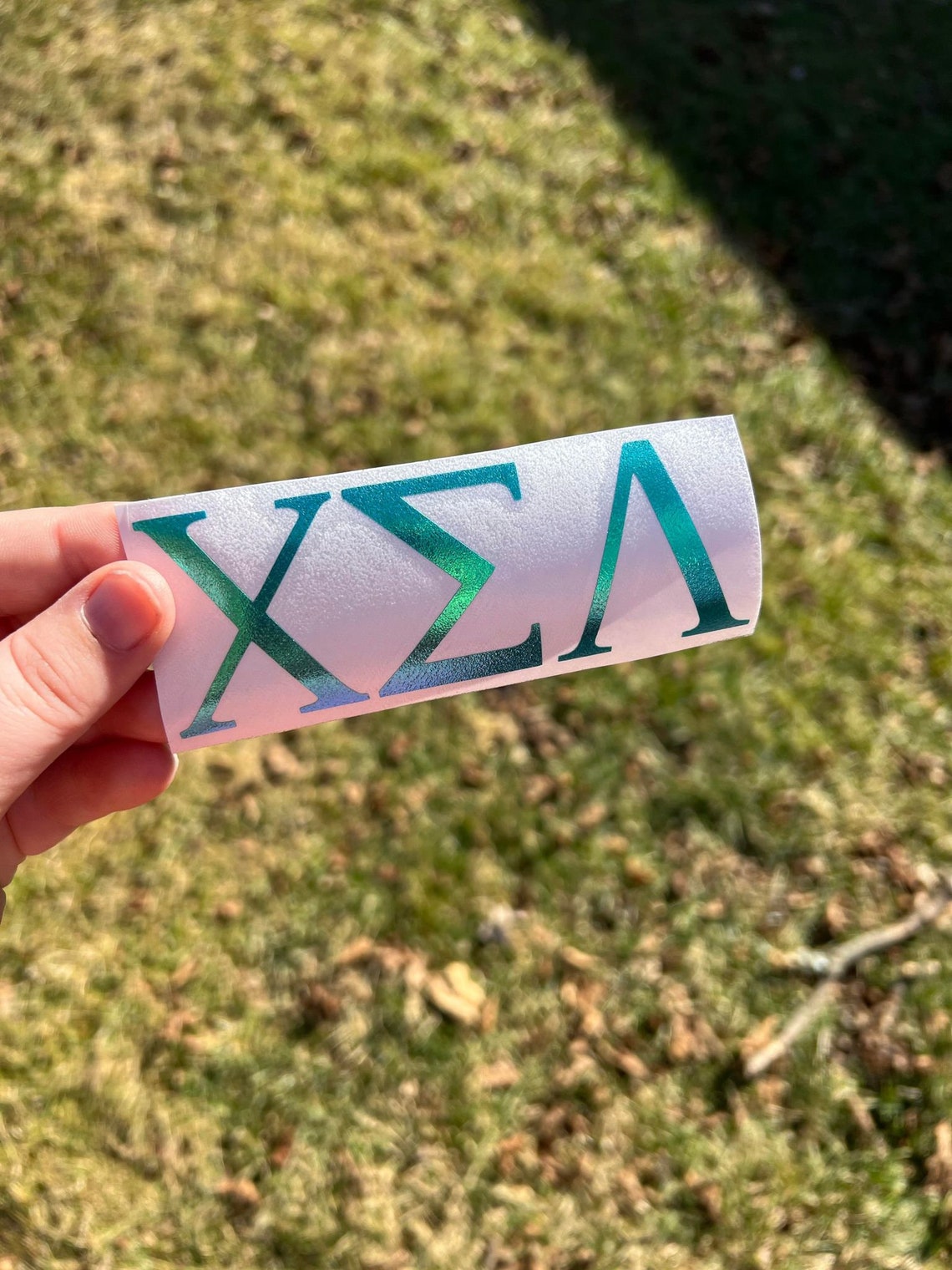 Greek Letter Decal Sorority Decal Fraternity Decal Sorority | Etsy