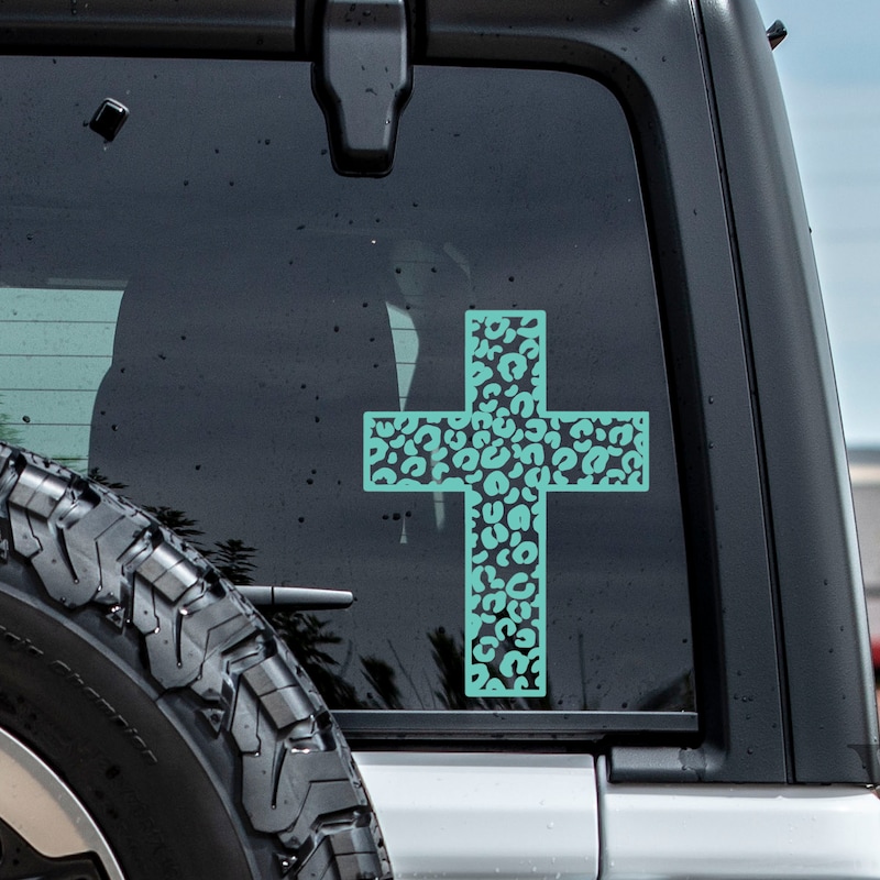Cross Decal - Etsy