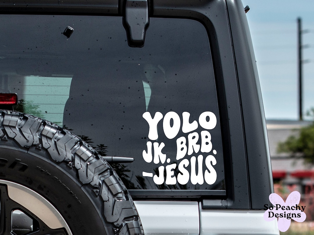 Jesus Decal, God Decal, Jesus Sticker, God Sticker, Faith Decal ...