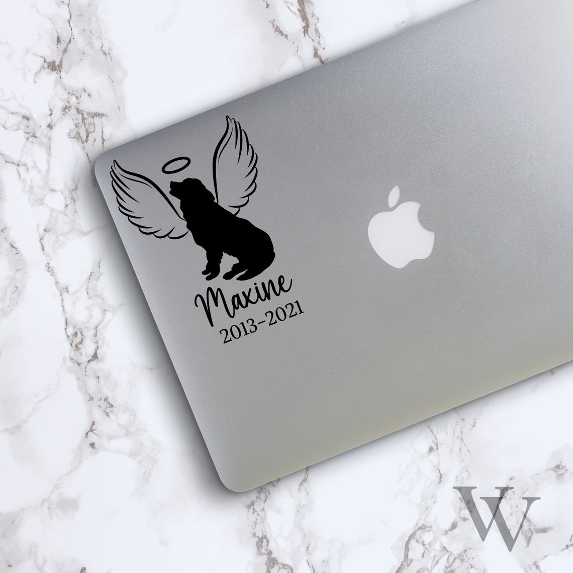 Dog Memorial Decal Custom Memorial Decal Pet Memorial Decal | Etsy