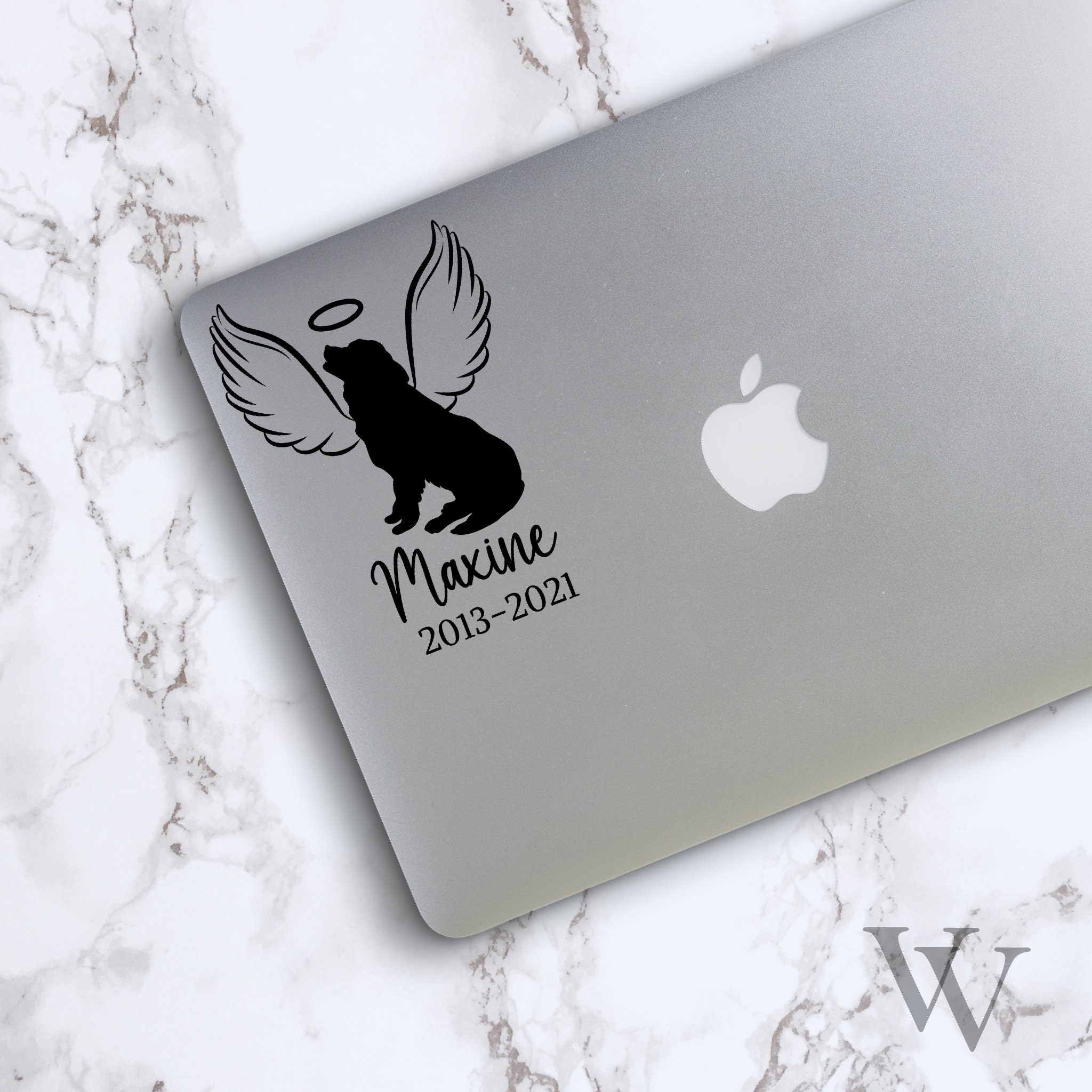 Dog Memorial Decal Custom Memorial Decal Pet Memorial Decal | Etsy