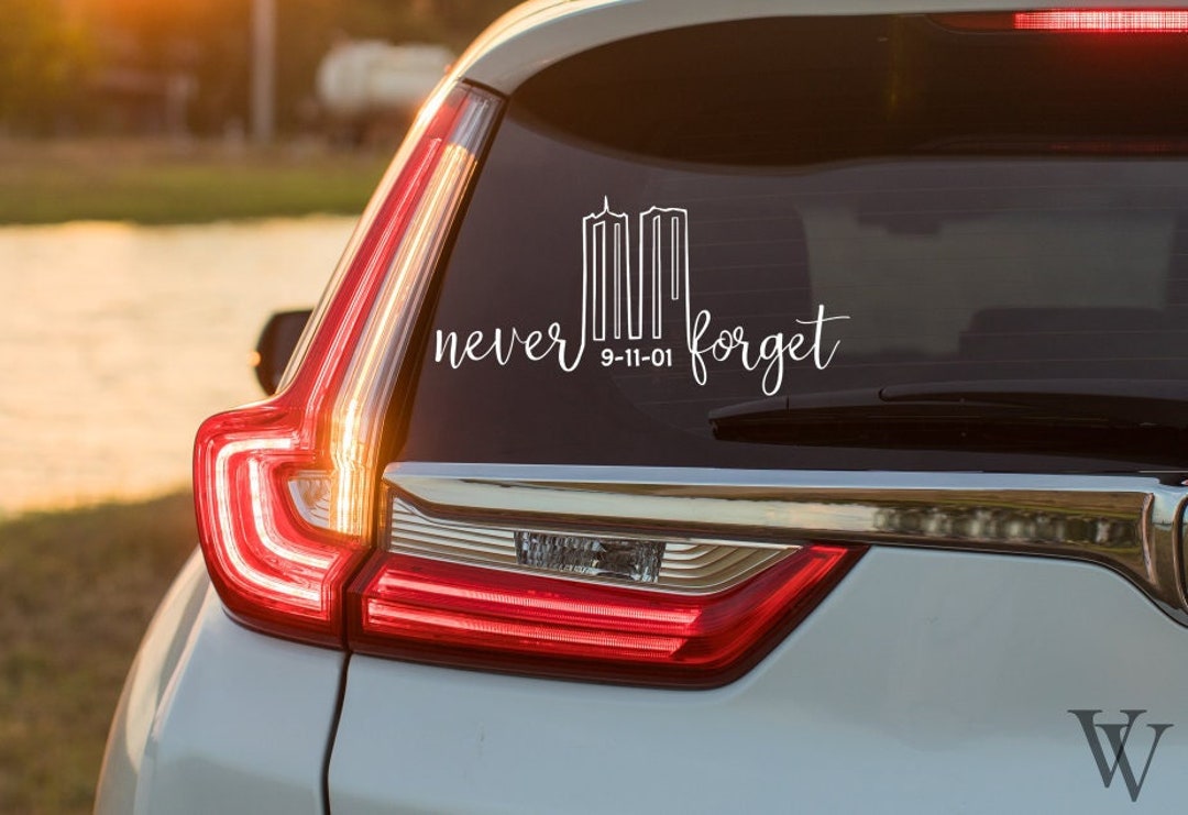 9/11 Decal, September 11th Decal, Twin Towers Decal, 911 Decal, 9/11 ...