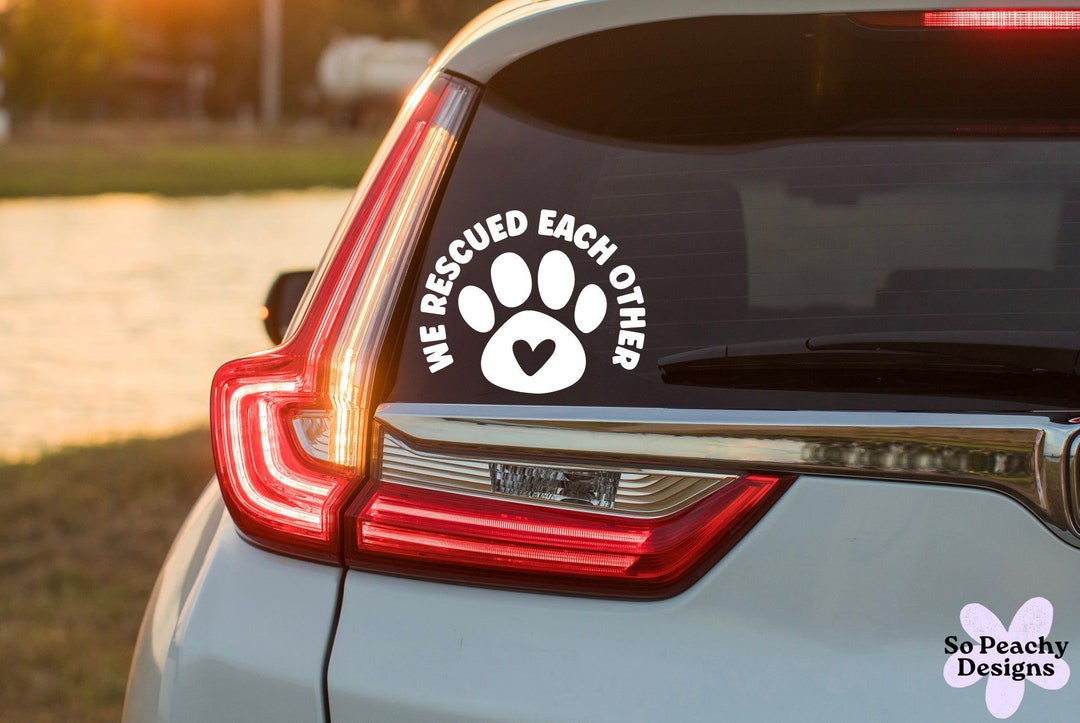 Foster Rescue Adopt Decal, Adopt Decal, Adoption Decal, Foster Decal ...