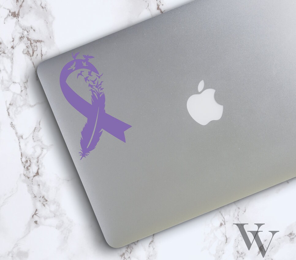 Breast Cancer Decal Breast Cancer Awareness Decal Cancer | Etsy