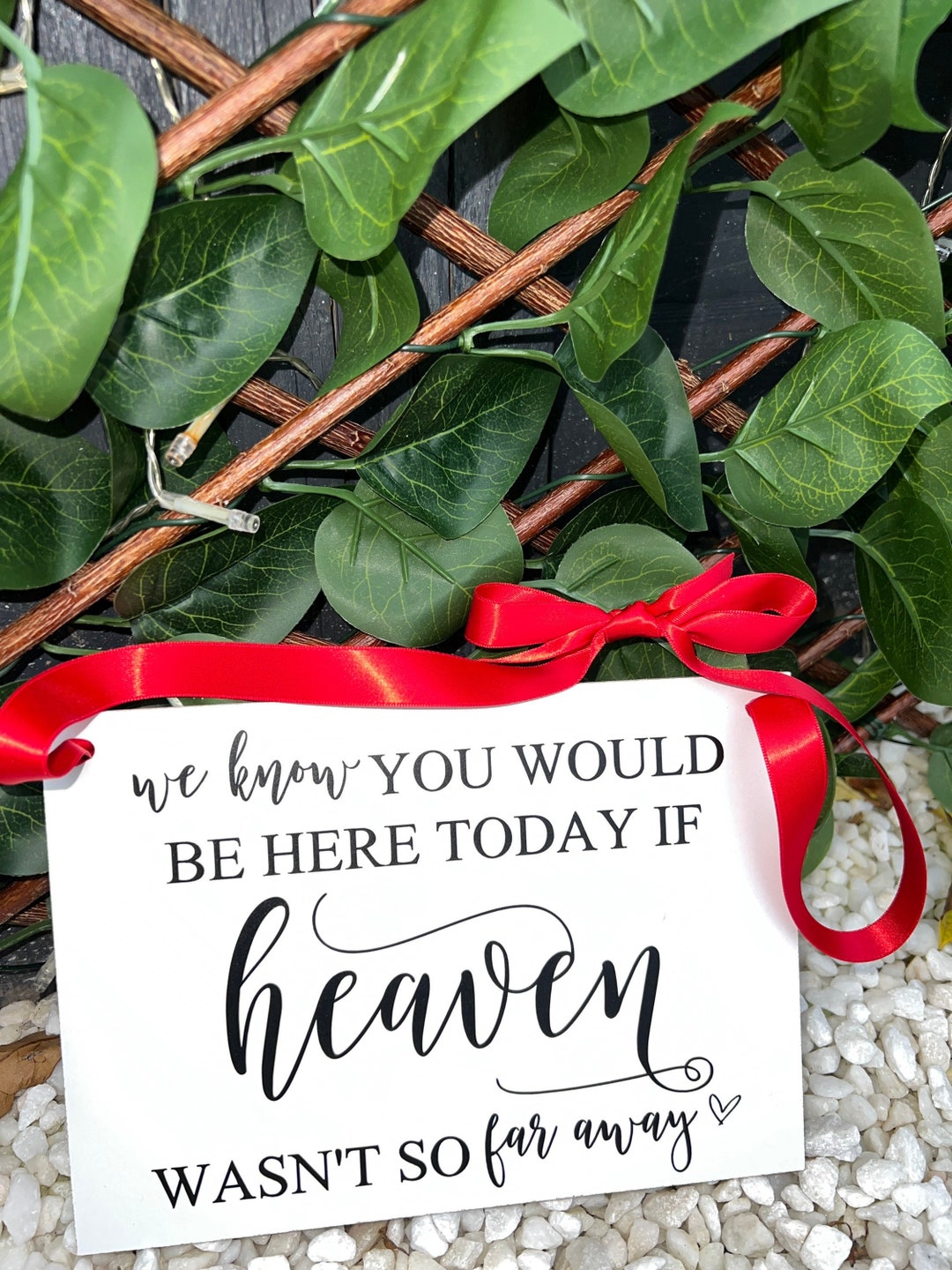 Wedding Reserved Sign Chair Banner Reserved for the Ones We Love Who ...