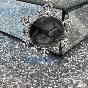 Personalised Ultrasound Baby Scan Photo Christmas Tree Bauble/stocking ...