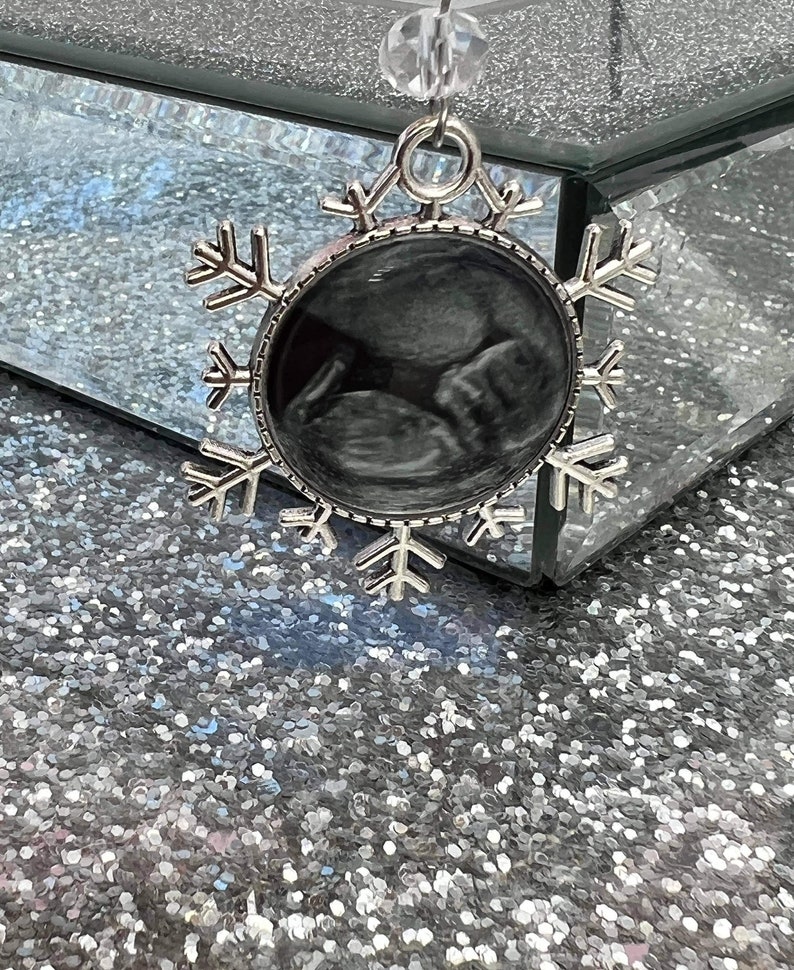 Personalised Ultrasound Baby Scan Photo Christmas Tree - Etsy