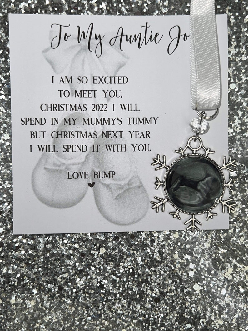 Personalised Ultrasound Baby Scan Photo Christmas Tree - Etsy