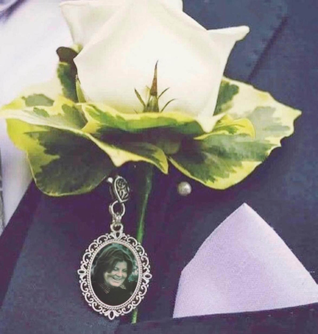 Memorial Pin, Custom Photo Lapel Pin, Memorial Lapel Pin, in Memory ...