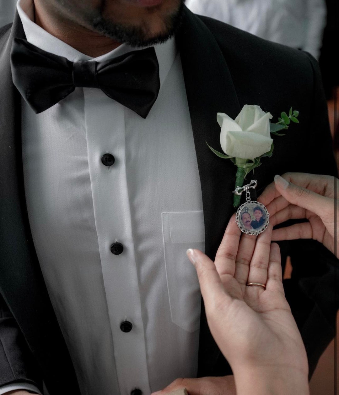 Memorial Pin, Custom Photo Lapel Pin, Memorial Lapel Pin, in Memory ...