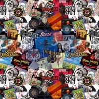 12x12 Digital Seamless Art Design With a Badass Rock and Roll Style - Etsy