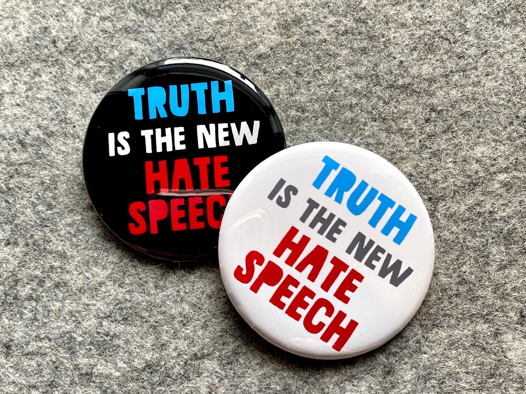 Truth Pinback Button | Pins With Sayings | Made in USA | Magnets ...