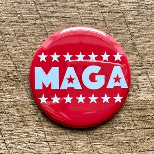 MAGA Pinback Buttons | USA Patriot Pins | Trump Saying Pin | Americana ...