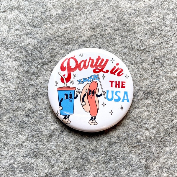 4th of July Pin - Etsy