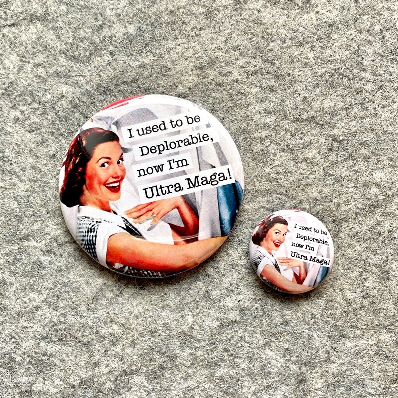 Funny Buttons - Etsy