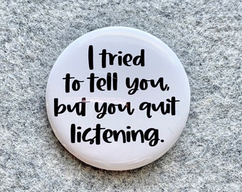 Badges With Sayings - Etsy